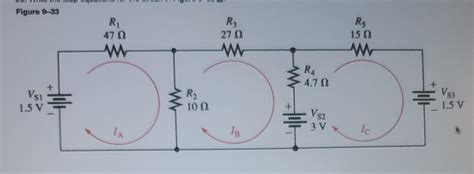 Solved Write The Node Voltage Equations For Figure Chegg