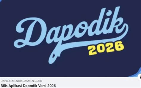 Jadwal Lengkap Cut Off Dapodik 2026 Dan Cara Cek Data Residu Di Portal