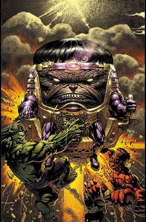 Hulk Fan Art Modok Vs Hulk And Rulk By Davied Finch Thank U 4