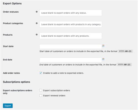 How To Export WooCommerce Orders Easily