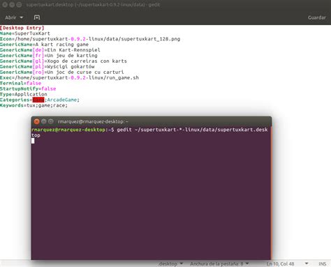 Instalando Y Creando El Acceso Directo De Supertuxkart En Ubuntu 1604 Windtux