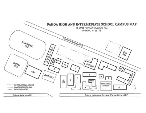 School Campus Map About Us Pahoa High And Intermediate School