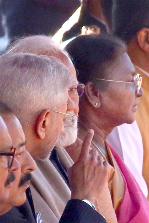 Diplomacy Hearty Laughs And The Classic Modi Hug Indonesian President Prabowo Subianto Arrives