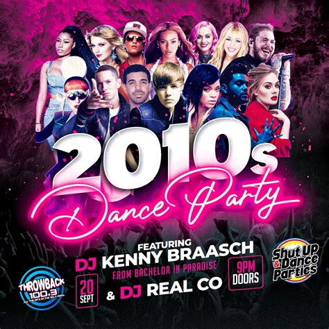 2010s Dance Party Presented By Throwback 100 3