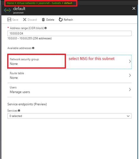 Microsoft Azure Subnetting Server Fault