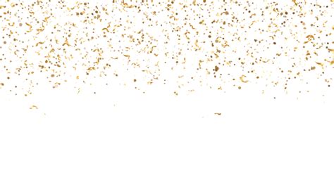Gold Glitter Confetti Border Png Glitter Confetti Bor