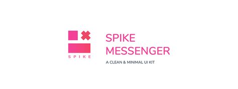 Spike Messenger Ui Kit On Behance