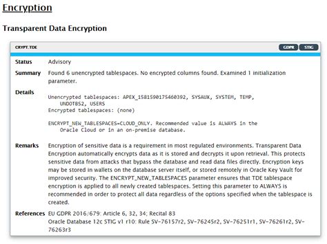 Oracle Database Security Assessment Tool User Guide Release 220