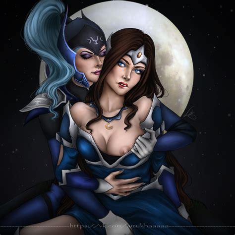 Mirana And Luna By Amukha Hentai Foundry