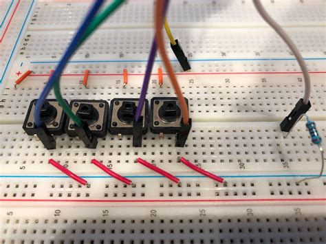 Wrong Serial Output When Pressing Push Buttons Leds And Multiplexing