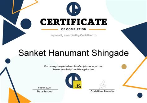 sanket shingade on linkedin javascript programming webdevelopment certification learning…