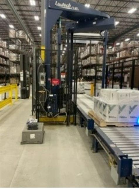 Used Lantech Automatic Stretch Wrapper Hgr Industrial Surplus