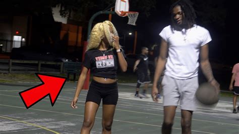 1v1 Strip Basketball Challenge Against My Pretty Friend Gone Right 😈