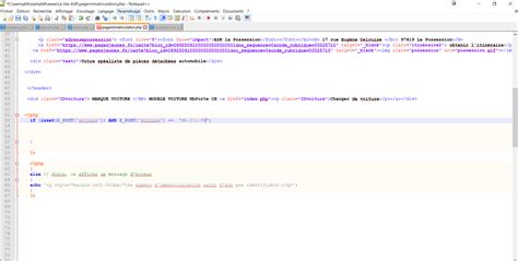 Code Php Incorrect Par Loïcbègue1 Page 1 Openclassrooms