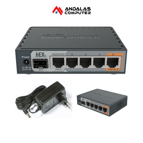 Router Ethernet Mikrotik Rb760igs Hex S 5 Port Gigabit Ethernet 10100