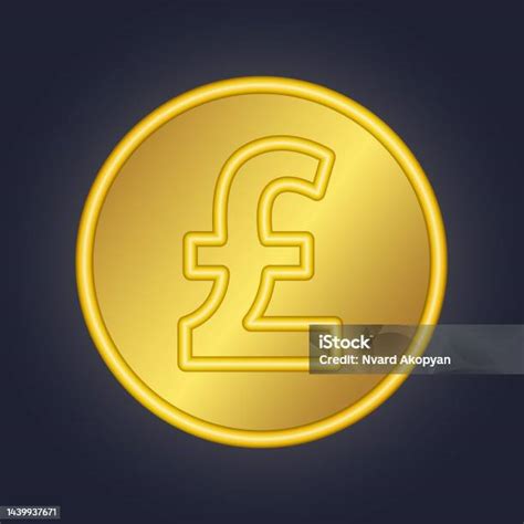 골드 파운드 스털링 3d 아이콘 통화 기호 더미에 대한 스톡 벡터 아트 및 기타 이미지 더미 영국 통화 Istock