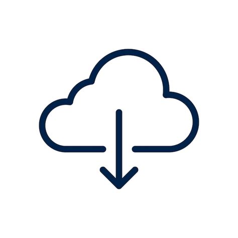 Premium Vector Cloud Computing Computer Cloud And Cloud Hosting Icons