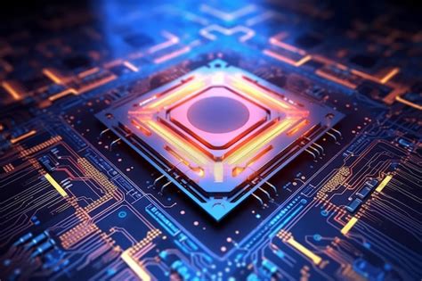 Premium Ai Image System Of Digitalization Processor Or Neural