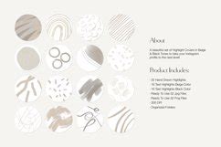 Beige Abstract Instagram Highlight Icons Highlight Covers