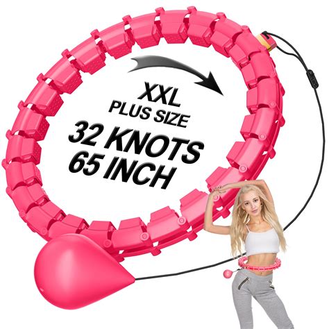 Plus Size Silent Weighted Hula Infinity Fitness