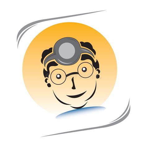Torch On Head Vector Illustration Decorative Design Stock Vector