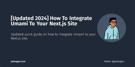 Yehezkiel Gunawan On Linkedin Updated 2024 How To Integrate Umami To