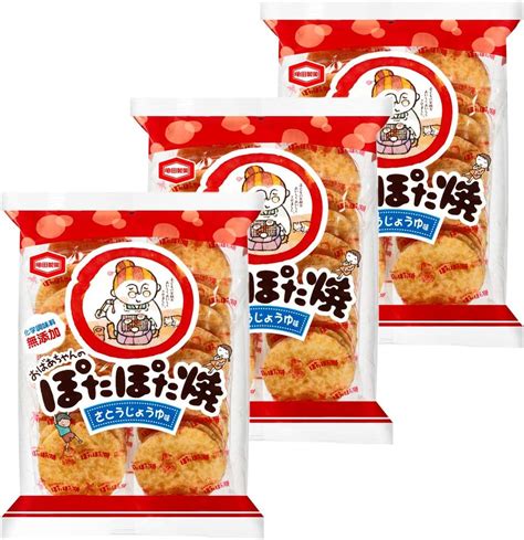 Amazon co jp 亀田製菓 ぽたぽた焼 20枚3袋 食品飲料お酒