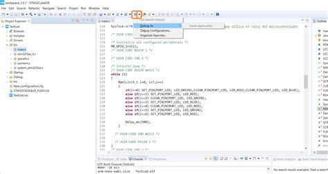 Manual Primer Proyecto Stm32 Parte 4 Programar Un Microcontrolador Stm32 Libreservo