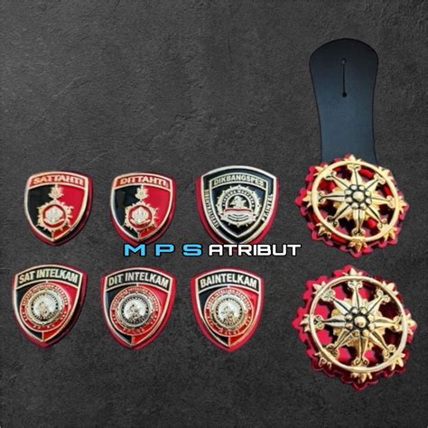 Jual Pin Saku Intel Polri Pin Baintelkam Pin Dit Intelkam Pin Sat Intelkam Pin