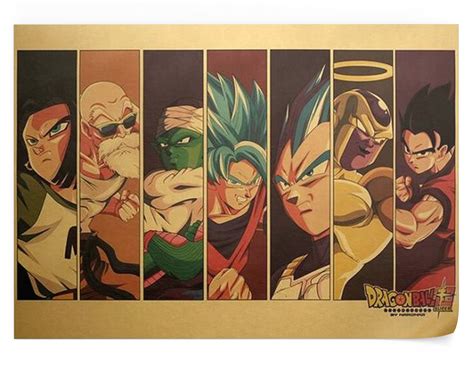 Dragon Ball Posters Z Fighters Dbz Store Brilliantturtle C 17