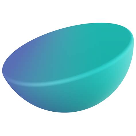 Half Sphere 3d Render Icon 14919637 Png Half Sphere 3d Render Icon 14919637 Png