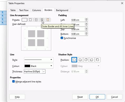 How To Print Gridlines In Writer Table English Ask LibreOffice