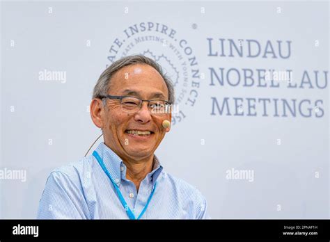 Steven Chu Portrait Us Physicist Nobel Prize In Physics Secretary