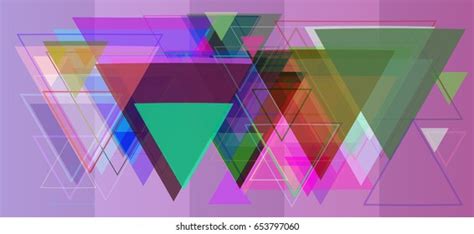 Triangle Design Template Stock Vector Royalty Free 632000312 Shutterstock