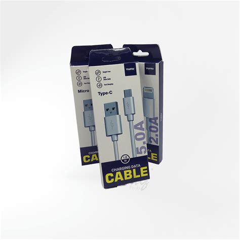 Box Kabel Data Handphone Hqpacks Cetak Dan Sablon Kemasan