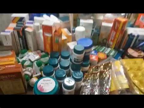 Лекарства и БАДы, которые мы привезли из Индии. Гоа. - YouTube