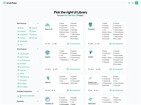 Ui Libs By Ddahan A Nuxt Template Built At Lightspeed