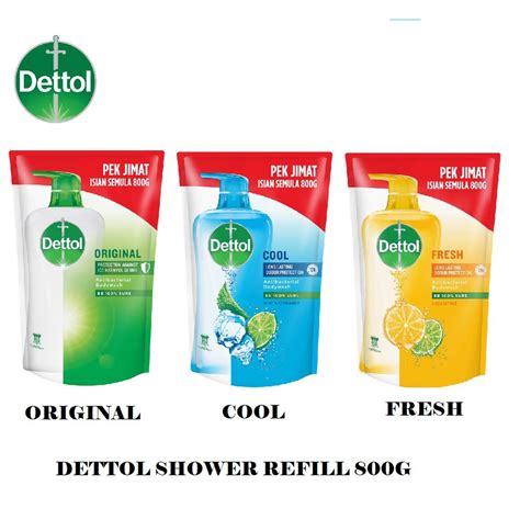 Dettol Shower Foam Refill Pack 750g Shopee Malaysia