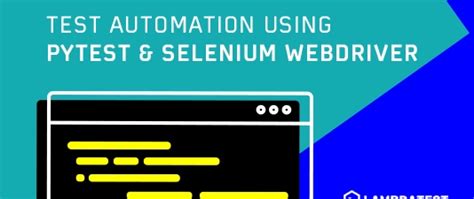 Test Automation Using Pytest And Selenium Webdriver Dev Community