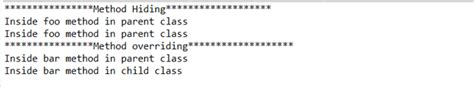 How To Implement Method Hiding In Java Edureka
