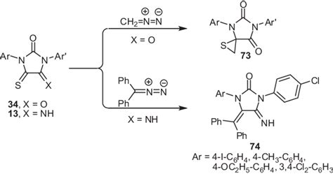 Scheme 43 Reaction With Diazomethane And Diphenyldiazomethane Download Scientific Diagram