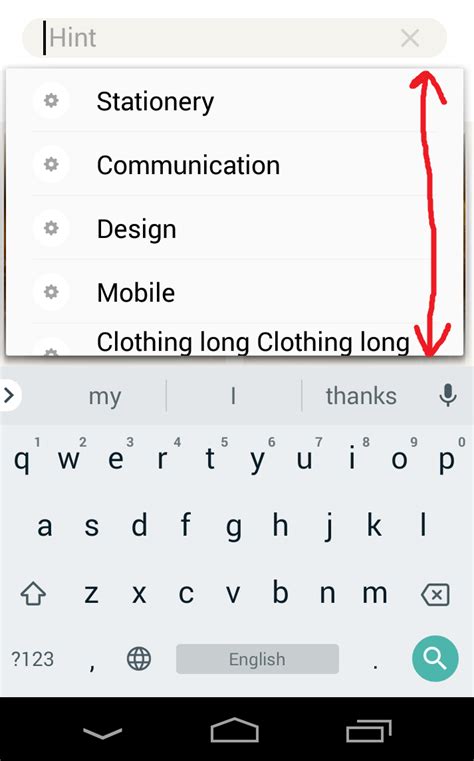 Android Searchview How Get Height Of Suggestion List Stack Overflow