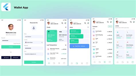 Flutter Wallet App Flutter App Youtube