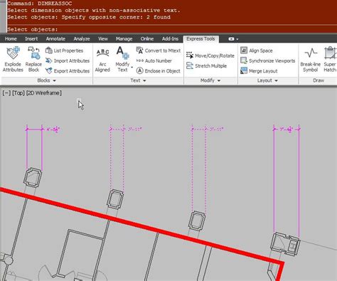 Mistress Of The Dorkness Finding Modified Dimensions In AutoCAD