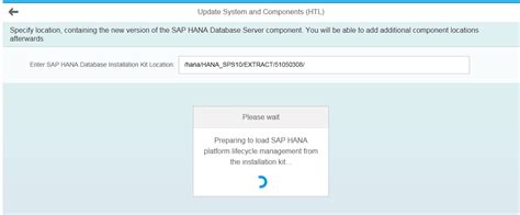 SAP HANA Upgrade Update To SPS10 SAP Community