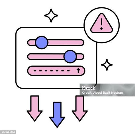 Error Reduction Icon Representing Ai Error Minimization System Debugging Fault Correction System