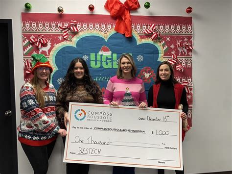 Isabelle Chaussé Msw Rsw On Linkedin Thank You Bestech For Your Donation To Compass Merci