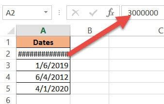 Why Are Dates Shown As Hashtags In Excel Easy Fix