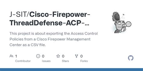 Github J Sitcisco Firepower Threaddefense Acp Csv Export This