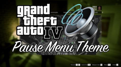 Gta V Pause Menu